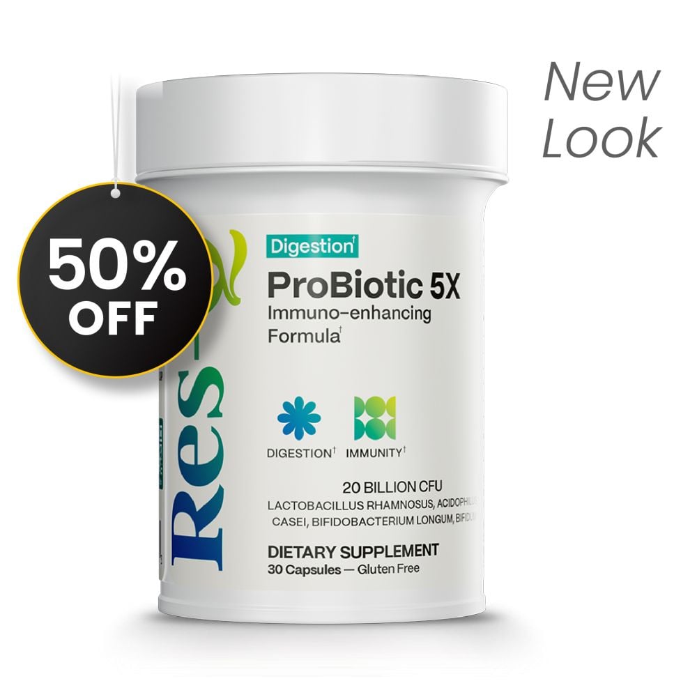 Gut Health | Immunity | Res-Q Probiotic Digestive Aid, 3 Pk