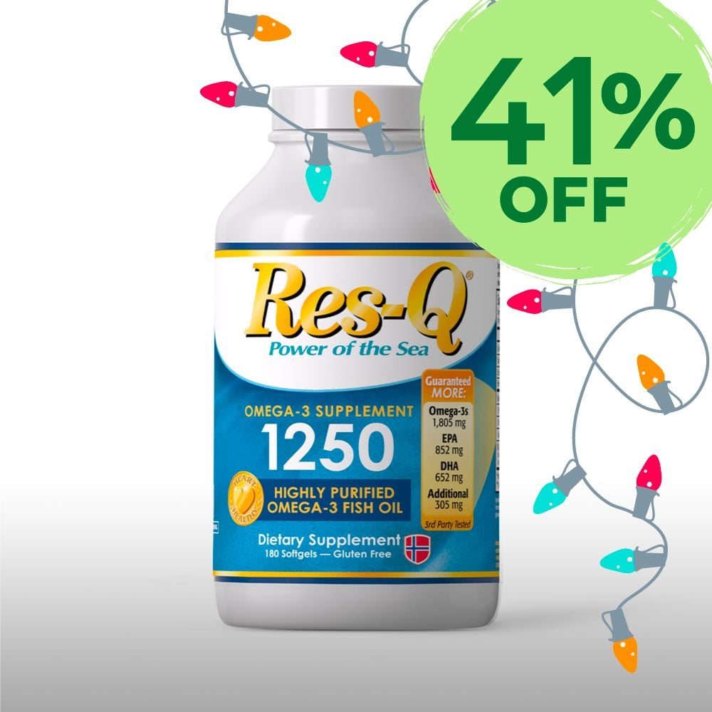 Res-Q: Omega-3 Fish Oil | Cholesterol | Health Supplements