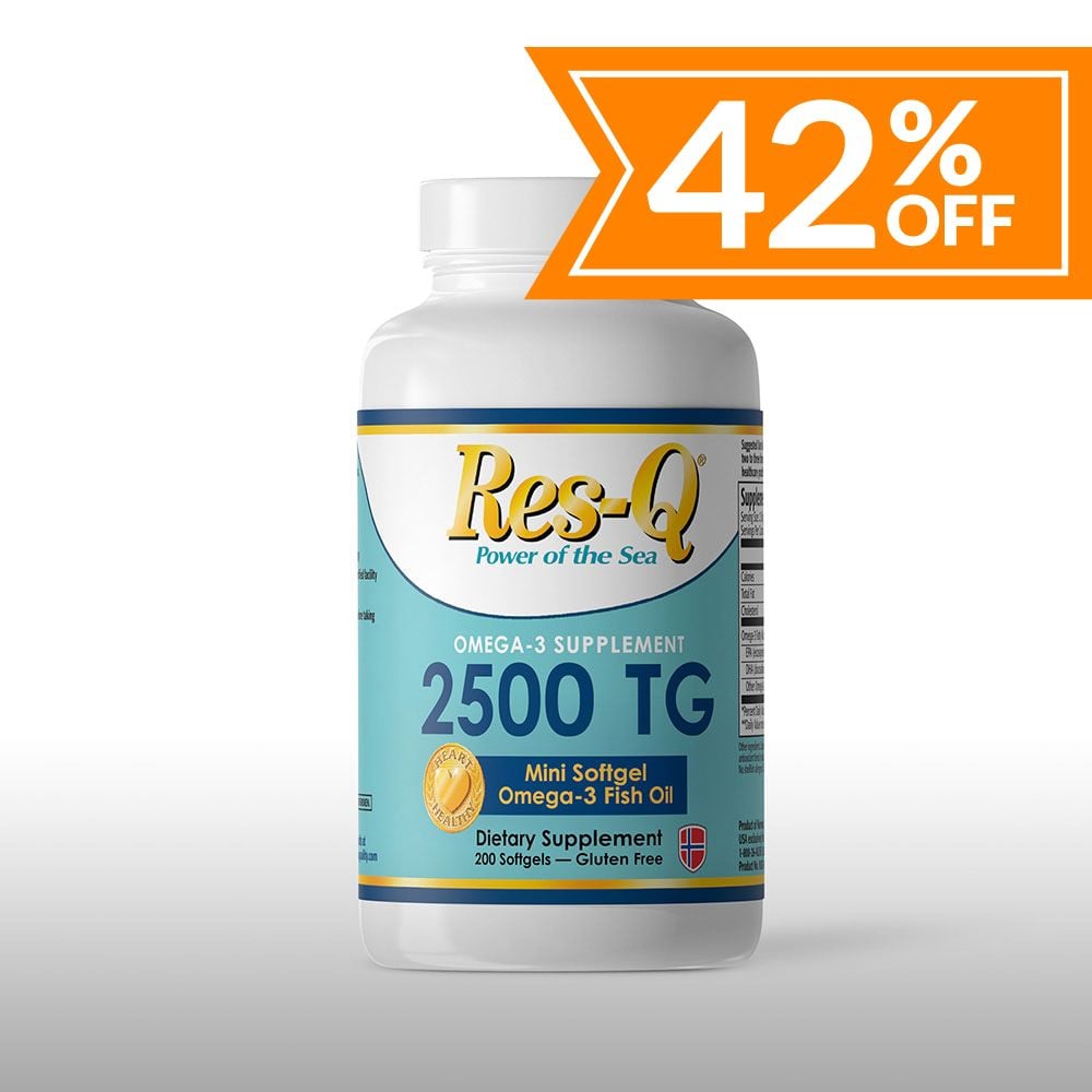 Res-Q: Omega-3 Fish Oil | Cholesterol | Health Supplements