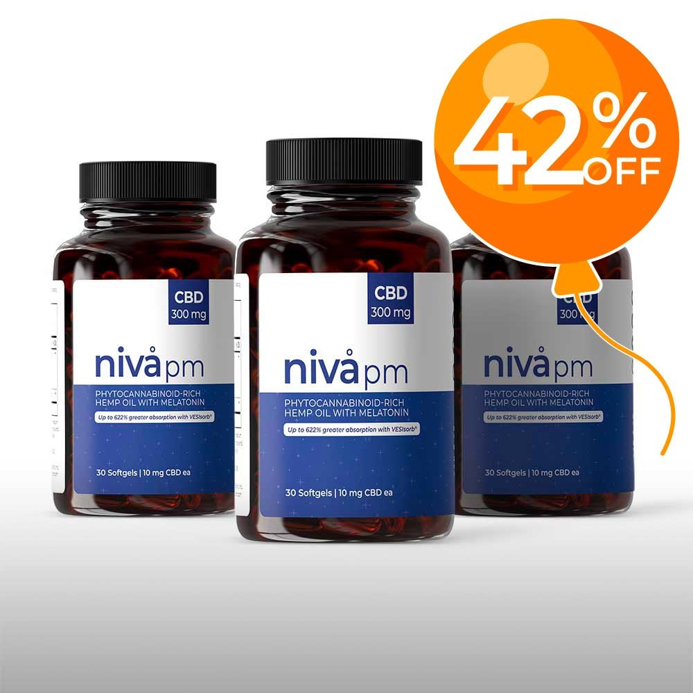 *New! Nivå Gummies (300 mg)-CHERRY-3-Pack