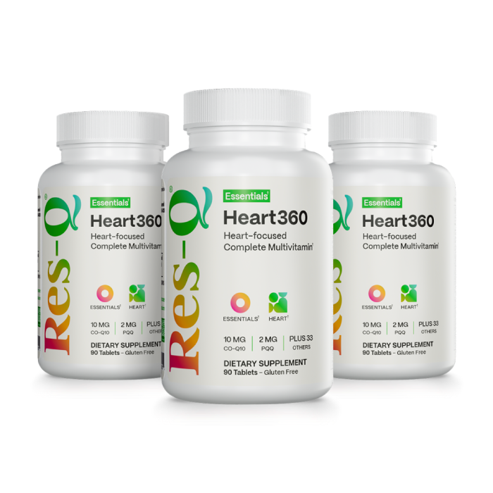 Multivitamin Heart Health | Res-Q Multi Vitamin, 3 Bottles