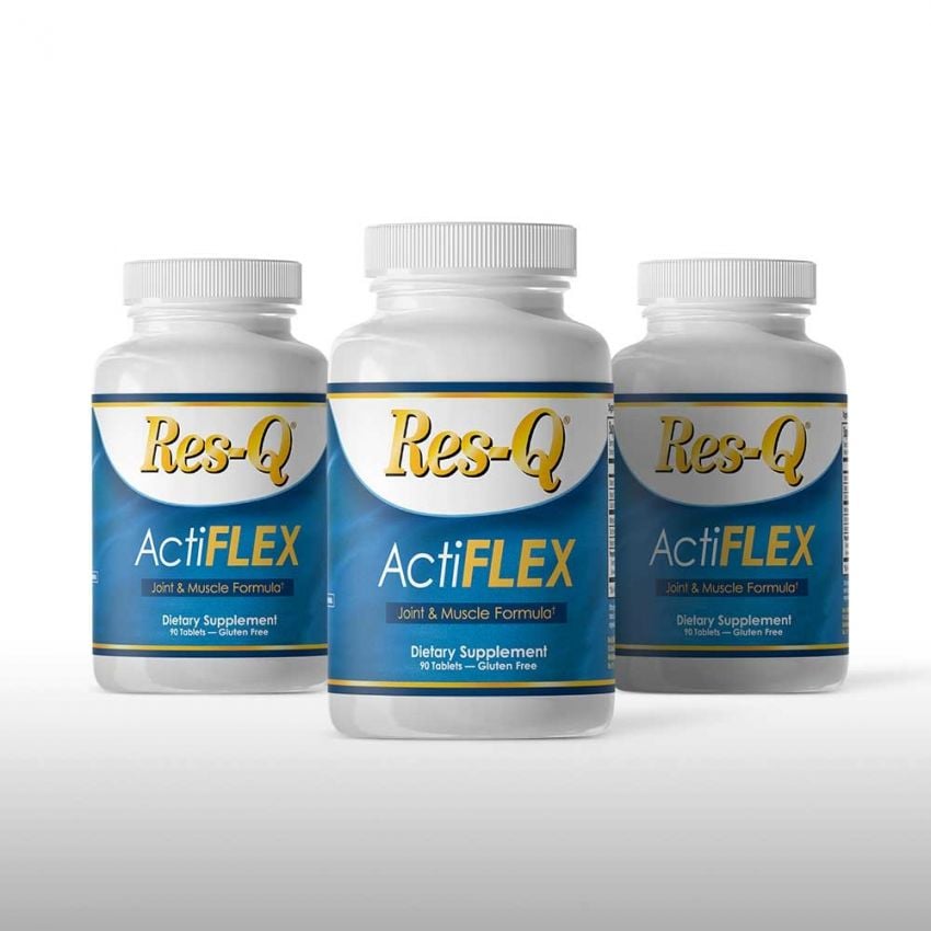 Anti-Inflammatory| Muscle Recovery | Res-Q ActiFLEX, 3 Pack