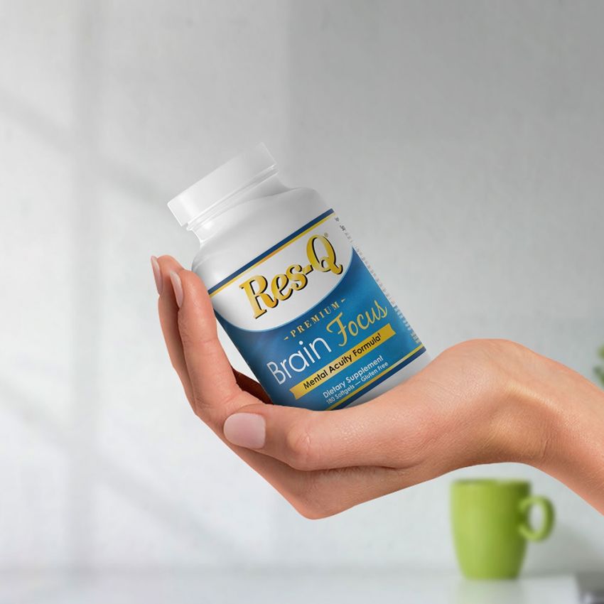 Brain and Memory Natural Supplement | Res-Q Brain Focus