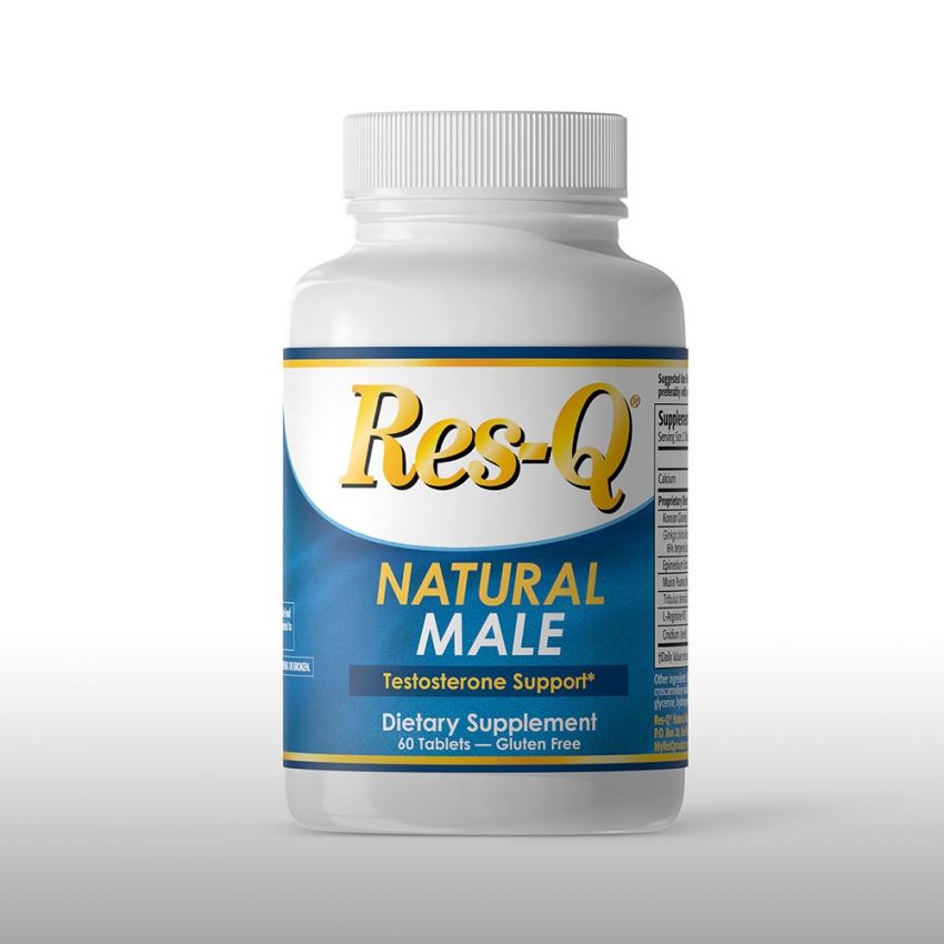 Res-Q | Men’s Health | Natural Male Testosterone - 60 ct