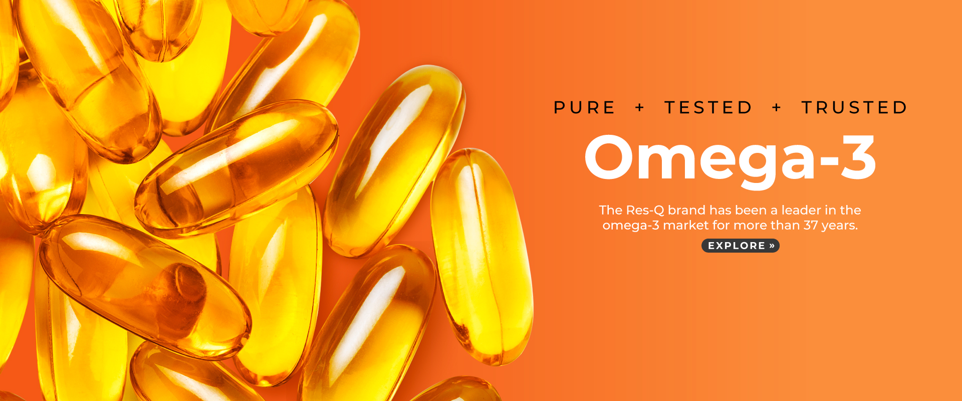 Res-Q: Omega-3 Fish Oil | Cholesterol | Health Supplements