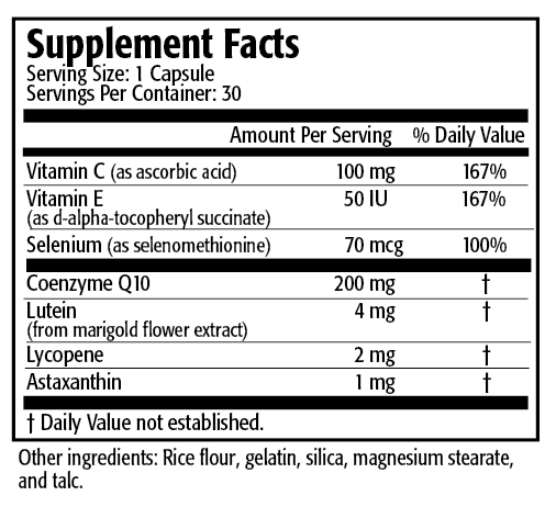 CoQ10 Antioxidant Blend|Res-Q Cell Power with CoQ10